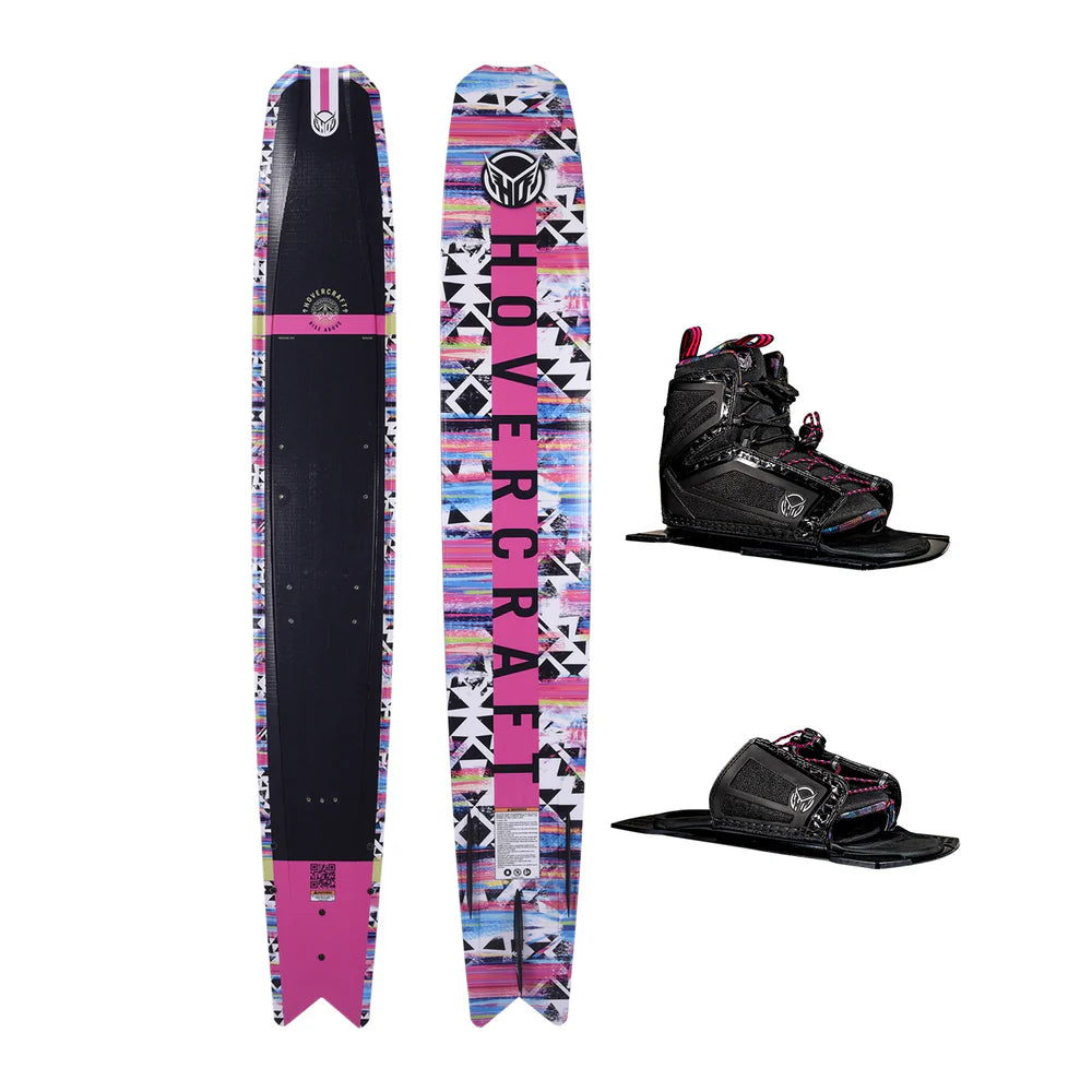 HO Hovercraft Tribal Pink Slalom Water Ski w/Stance 110 & RTP - Women ...