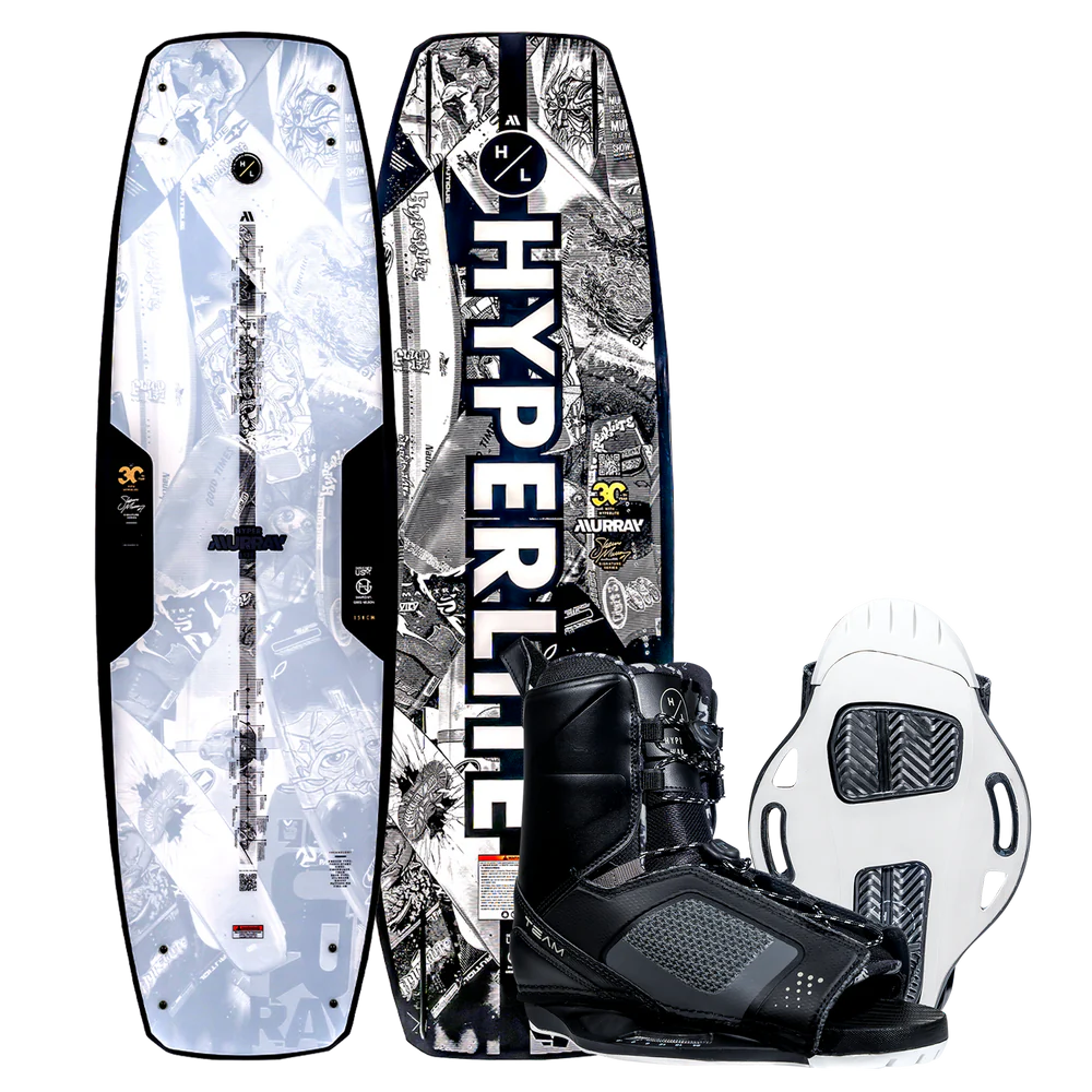 Hyperlite Murray Pro Wakeboard w/Team OT Boots - 2025 – Park 2 Peak