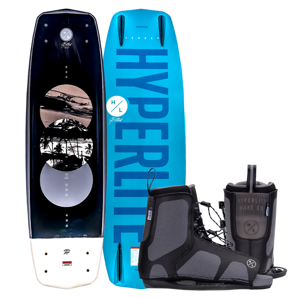 Hyperlite Sender Wakeboard w/Remix Bindings - 2025 – Park 2 Peak