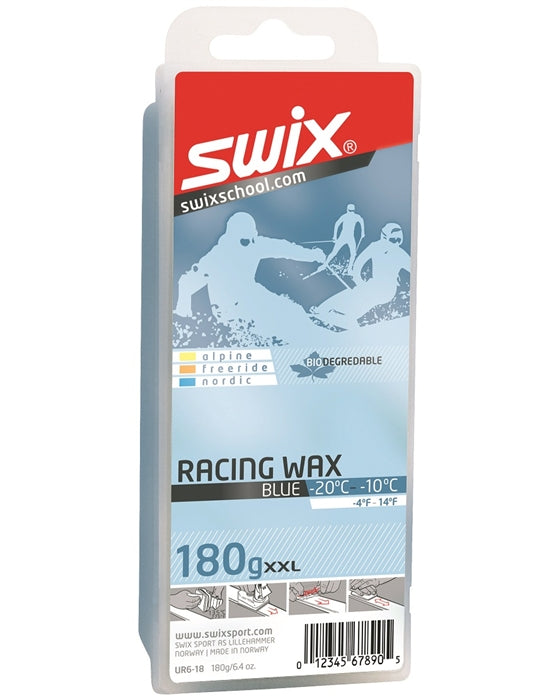Swix Blue Bio Racing Wax 180g - Ski Wax | Online Ski Shop – Park 2 Peak