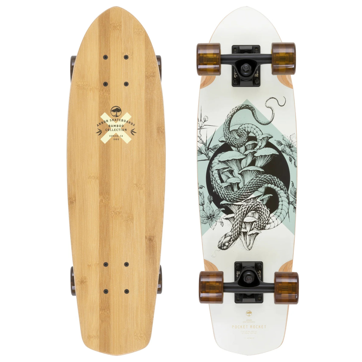 Arbor Pocket Rocket Bamboo Complete Longboard - 2024 – Park 2 Peak